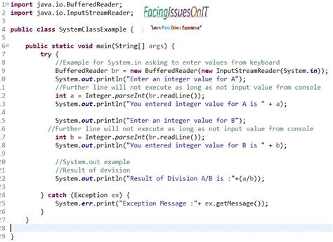 java system out vs vs system err classes and methods facing issues on it