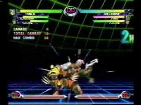 MvC2 Wolverine Mixup Demo YouTube