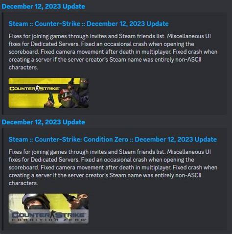 Counter Strike 1 6 E Condition Zero Recebem Nova Atualização Game Arena