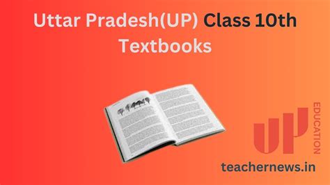 Uttar Pradesh Up 2023 24 Class 10th Textbooks Available Here Teachernews Latest Ap