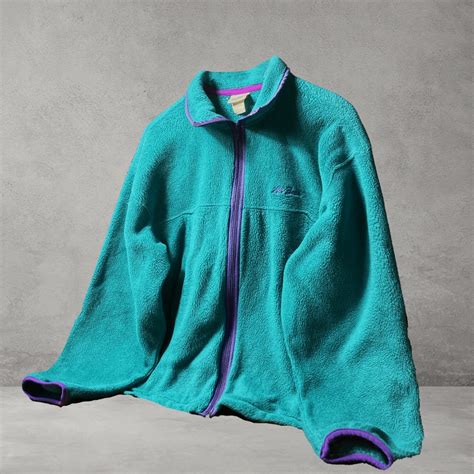 Vintage Ll Bean Fleece Jacket Mens Fashion Coats Jackets And