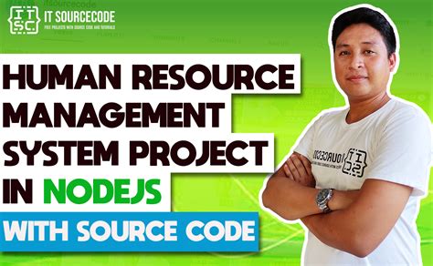 Human Resource Management System Project In Nodejs Source Code