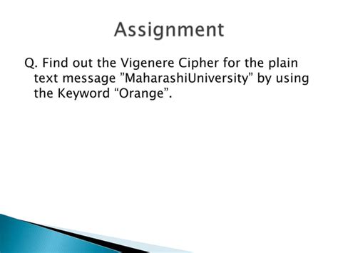 Polyalphabetic Substitution Cipher Ppt