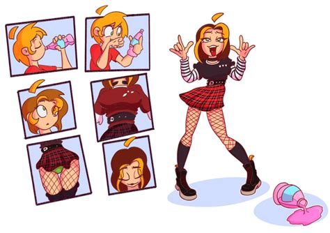 Rule 34 2020 Blonde Hair Egirl Mtf Transformation Original Original