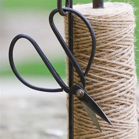 Vintage Antique Brown Bird Outdoor Garden String Twine And Dispenser For