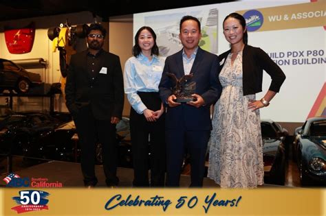 Wu And Associates Is Proud To Receive The Abc Southern California Chapters Excellence In