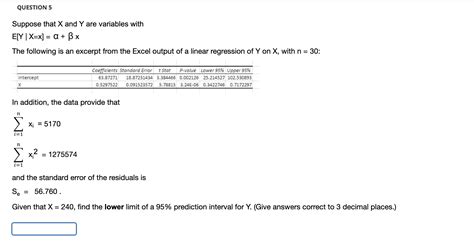 Solved Suppose that X and Y are variables with E YX x α βx Chegg com