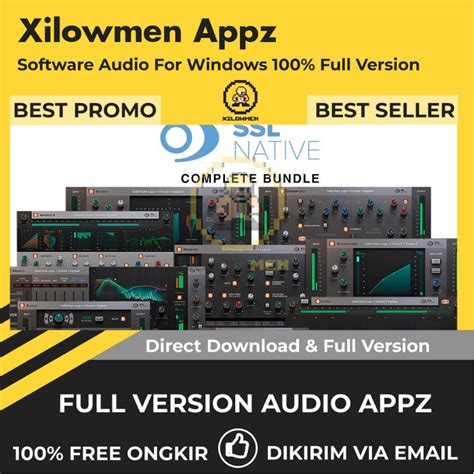 Jual Solid State Logic Ssl Native Plugins Paket Plugin Audio Ssl Native Untuk Mixing Dan
