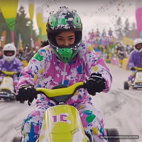 Ai创作图女装摩托 骑电瓶车戴头盔 乐在骑中 安全骑行体验 骑车请戴头盔 年少轻狂2021 卡丁车嘉年华 春天视频压条 愚人节广告愚乐一下 真人卡丁车 柬埔寨广告 飞奔的直行车 卡丁车广告