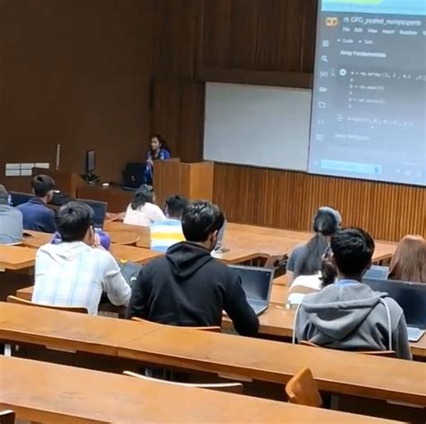 Dhwani Vyas On Linkedin Numpy Python Datascience Workshop