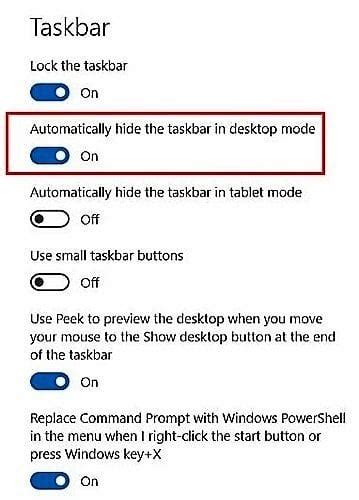 How To Fix Taskbar Not Hiding In Windows 10 Resolved