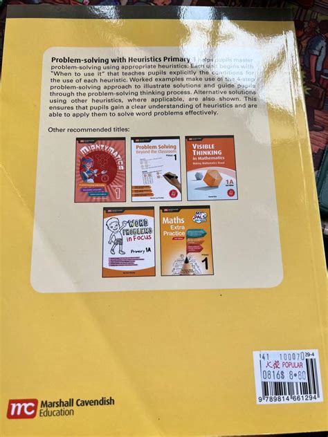 Problem Solving Heuristics P1 Hobbies And Toys Books And Magazines Assessment Books On Carousell