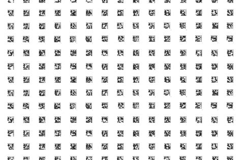 Datamatrix Font Font Canyon