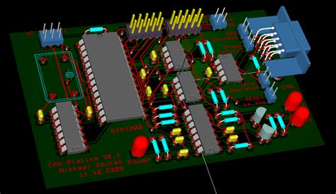 Ansteuerung Eines SJA1000 CAN Controllers Mit ATmega16 32 Microcontrollern