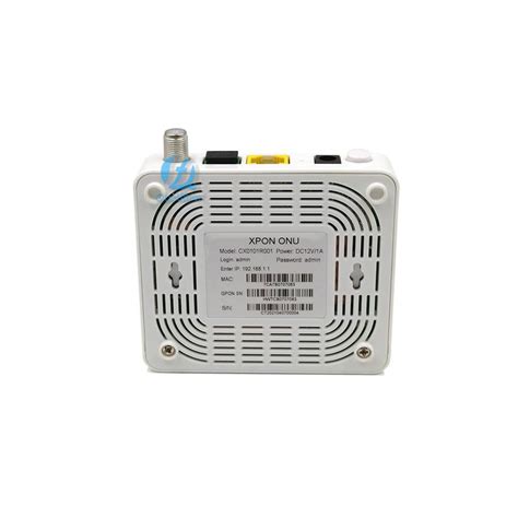 China 1Ge Lan CATV XPON ONU Support RF For GPON And EPON Network Manufacture And Factory