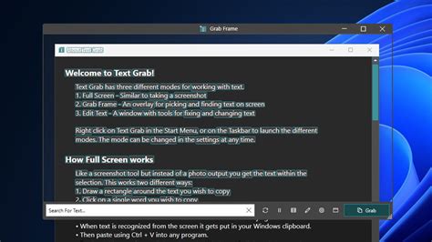 text grab 3 0 texterkennungs app für windows bekommt textbausteine und liest qr codes