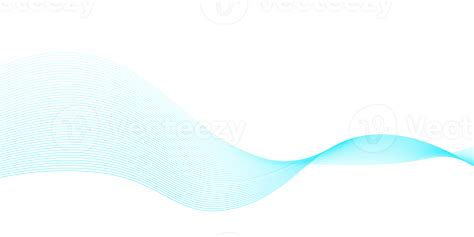 Wave Lines Smooth Flowing Dynamic Green Gradient Isolated On