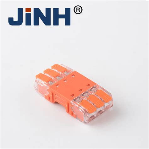 Splicing Pluggable Lever Screwless Terminal Blocks Push In Wire