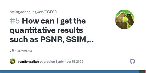 How Can I Get The Quantitative Results Such As Psnr Ssim Lpips And Fid · Issue 5