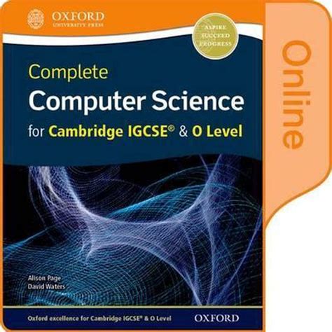 Complete Computer Science For Cambridge IGCSE R O Level Online Student Book Bol