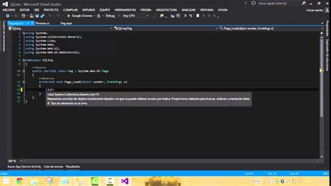 Ejemplo Simple Linq C Youtube