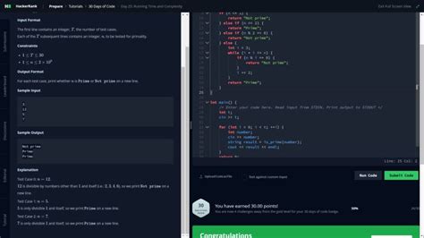 Day 25 Of 100daysofcode Challenge Time Complexity And Primality