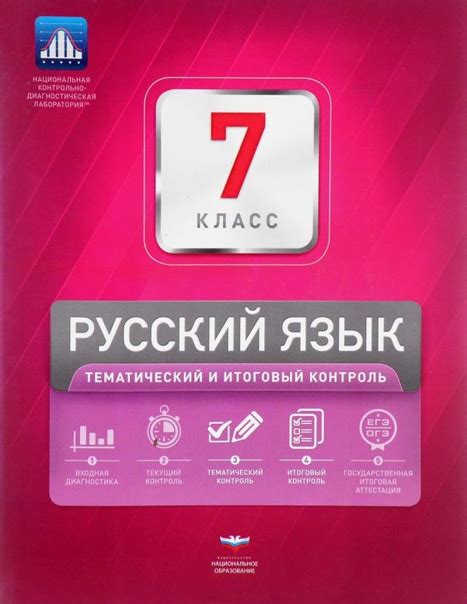 Русский язык 7 класс. Тематический и итоговый контроль Автор: Цыбулько ...