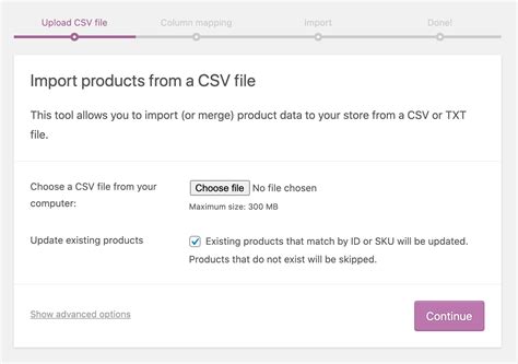 How To Import Csv Files And Product Ids Into Woocommerce Ask The Egghead Inc