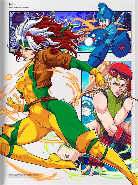 Rogue Nation X Men Marvel Vs Capcom 2 Commission By Jhony Cabalero