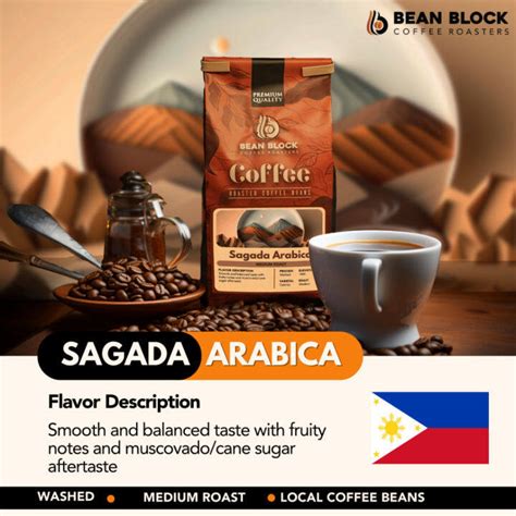Sagada Arabica Medium Freshly Roasted Premium Coffee Beans Bean Block Lazada Ph