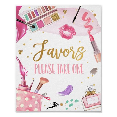 Editable Spa Party Birthday Welcome Sign Template Pamper Party Poster