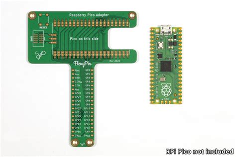 Raspberry Pi Pico FlexyPin Breadboard Adapter By Solder Party