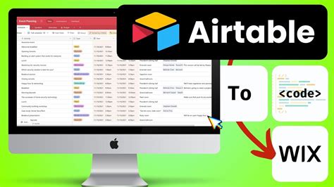 How To Build A Custom Airtable Integration Wix Code Tutorial Youtube