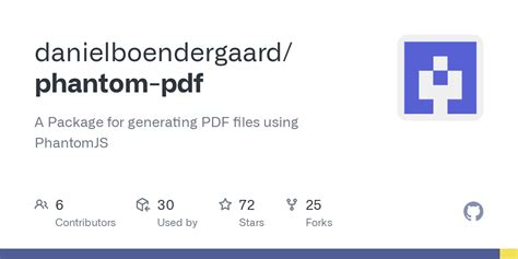 github danielboendergaard phantom pdf a package for generating pdf