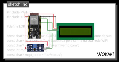 Ldrenviamqtt Wokwi Esp32 Stm32 Arduino Simulator