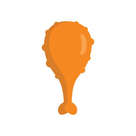Chicken Thighs Icon Flat Style 14570459 Vector Art At Vecteezy