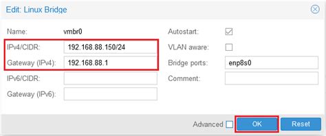 Proxmox Zm Na Ip Adresy Proxmox Change Ip Address