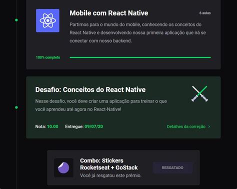 Mais 3 Desafios Concluídos Do Bootcamp Rocketseat Arthur Oliveira
