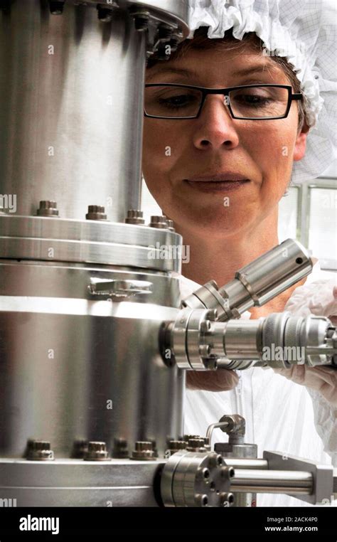 Spectrometry Scientist Using A Spectrometer Spectrometers Are Instruments Used To Measure The