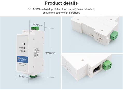 Rs232 To Ethernet Converters Usr Dr301 Solusi Pintar Untuk Industri