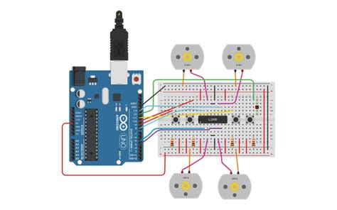 Circuit Design Rc Car Tinkercad