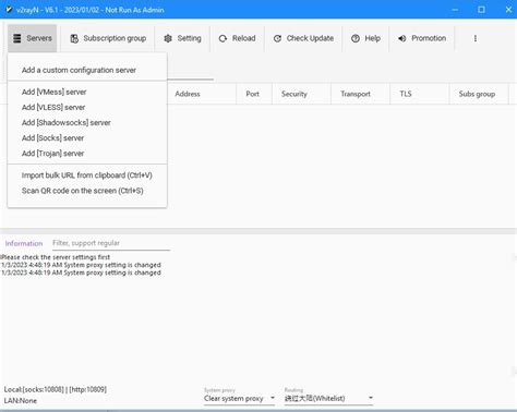 How To Connect To Torguard Vmess Proxy With V2rayn In Windows Knowledgebase Torguard
