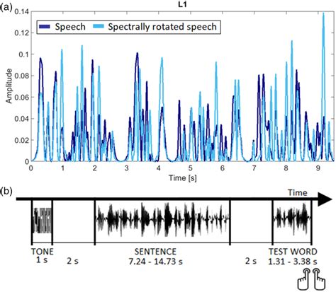 Stimuli And Procedure A Speech Envelopes For The L1 Conditions An Download Scientific