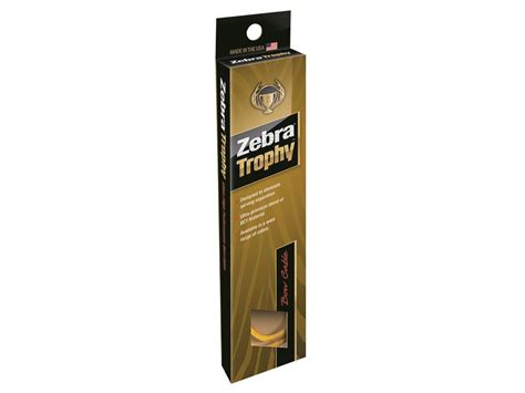 Zebra Trophy Split Cable Creed Black 32 3 4 In
