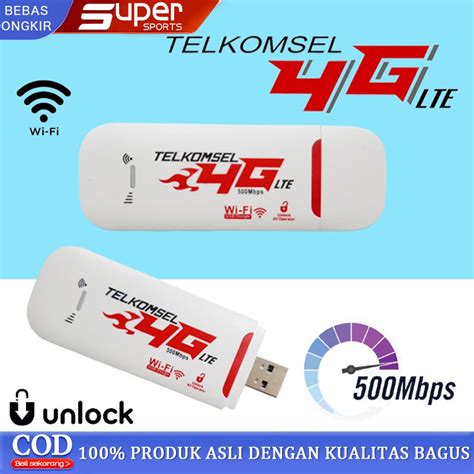 Jual Modem WIFI USB 500Mbps 4g Portable Mobile WiFi Portable Semua Operator LTE Modem Kecepatan