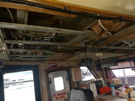 Let S Find The Leak I Said It Ll Be Easy I Said Let S Just Take Down The Over Head Paneling