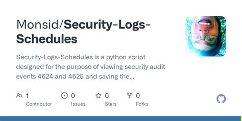 Github Monsidsecurity Logs Schedules Security Logs Schedules Is A