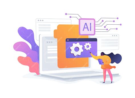 Premium Vector Aibacked Knowledge Bases For Support Abstract Concept Vector Illustration