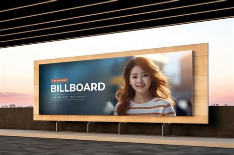 Premium Psd Advertising Billboard Mockup