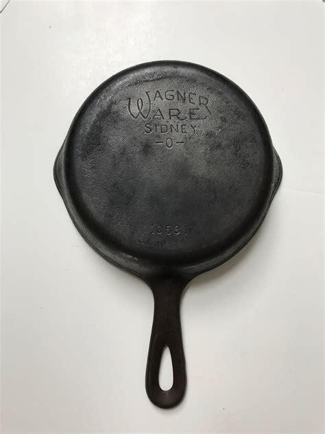 Vintage Wagner Ware Sidney 0 10531 3 Cast Iron Skillet Etsy